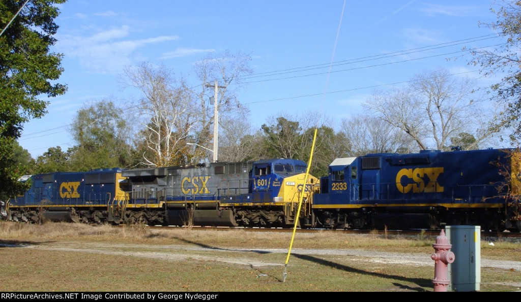 CSX #8620 / SD50-2, #601 / AC44CW, #2333 / Road Slug